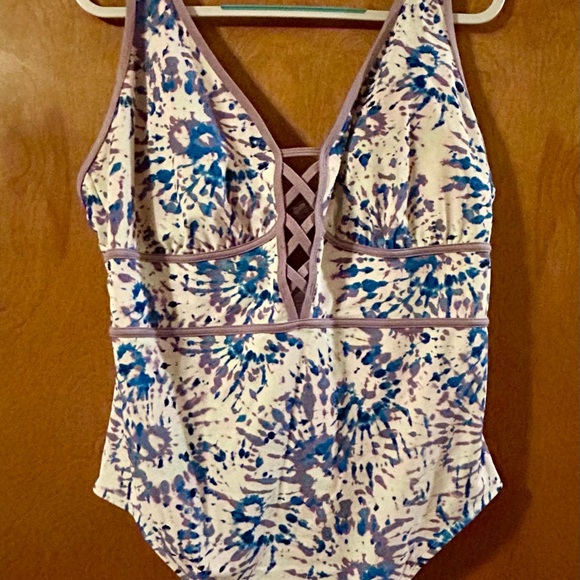 Adore Me | Swim | Adore Me Plus 3x One Piece Swimsuit Purple And Blue ...